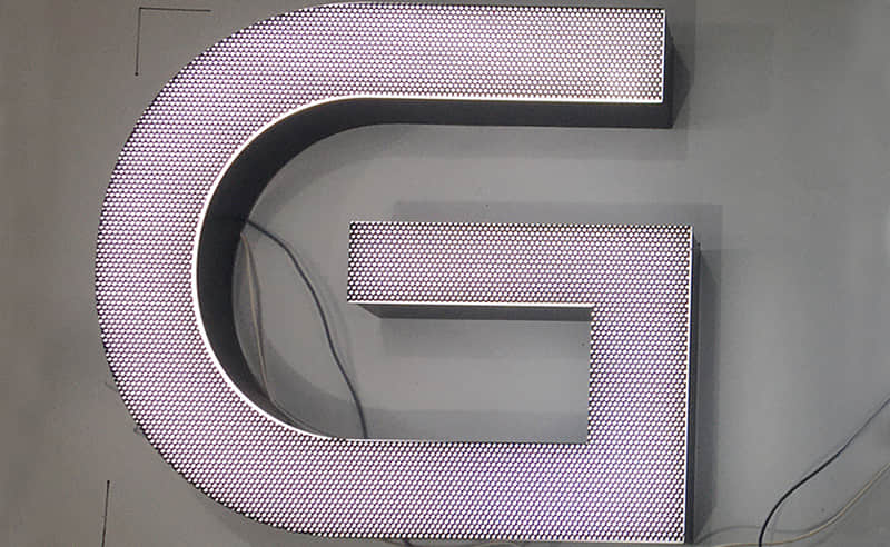 Aluminum trimless signs - Suzhou Premier Signs Co., LTD.
